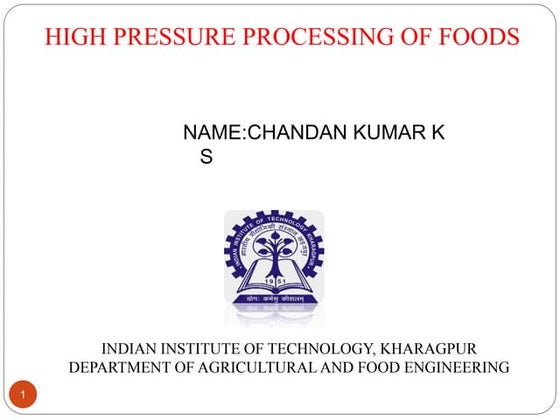 Hurdle technology for food preservation | PPT