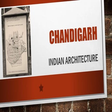 Chandigarh: grid iron pattern | PPTX