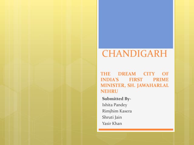 Chandigarh city planning by Le Corbusier | PDF