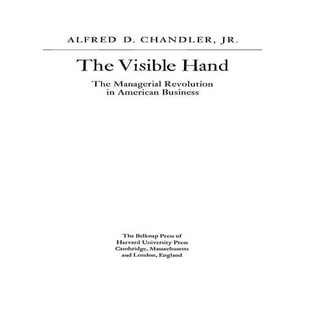 Chandler the visible-hand | PDF