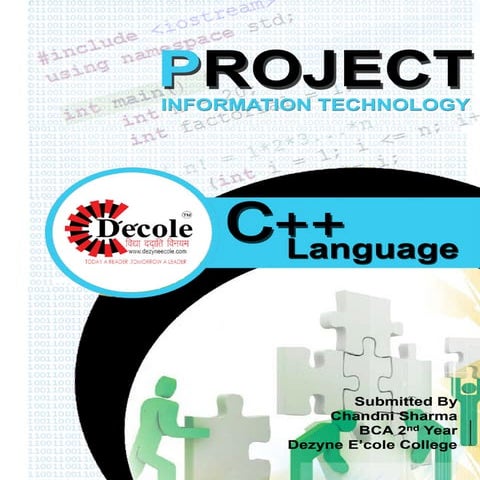 Chandni | PDF | Programming Languages | Computing