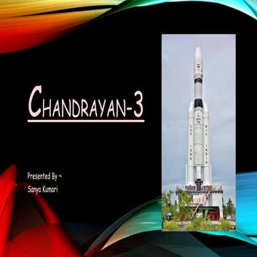 Chandrayan-3.pptx | Space and Astronomy | Science