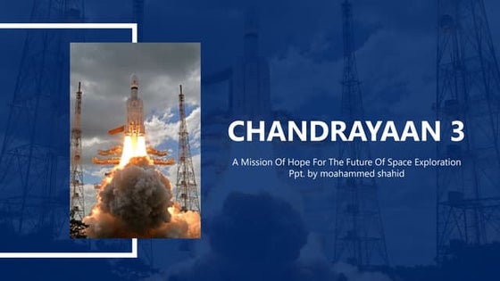 Chandrayaan 3 | PDF | Space and Astronomy | Science