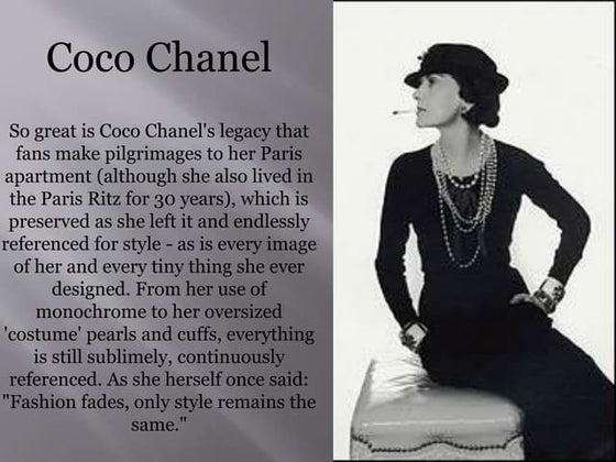 Coco chanel presentation | PPTX