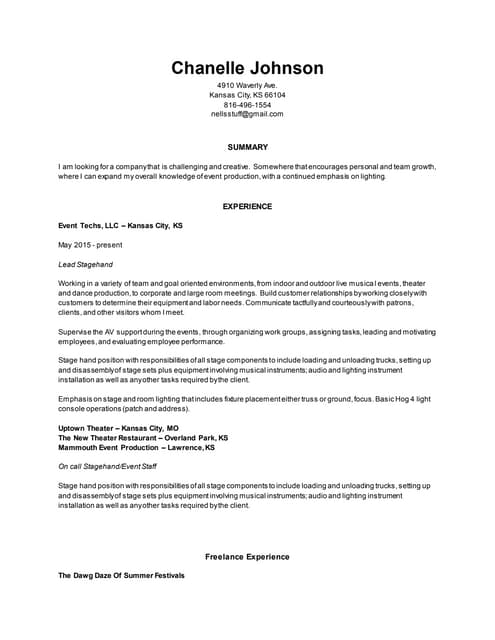 Hollie Fallon 2015 resume | DOC