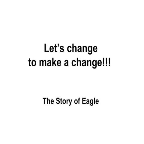 Let’s change to make a change!!! | PPT