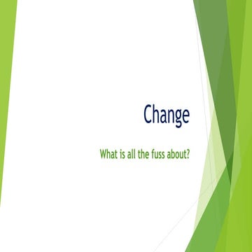 Change Drivers for 21st Century Learning | PPTX