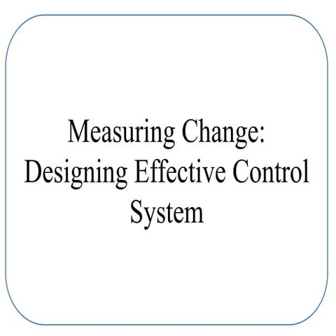 Measuring Change | PPTX