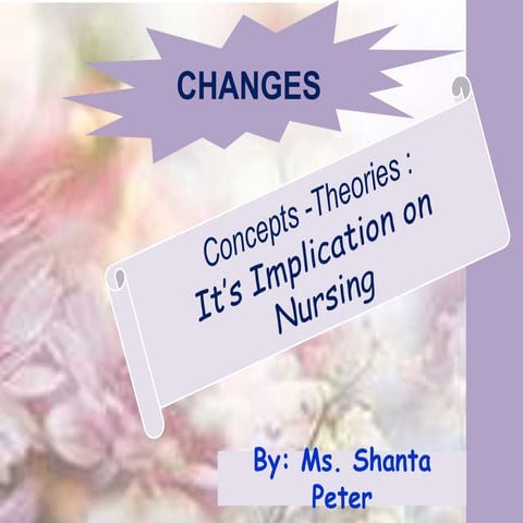 Change challenges for nurses 2 | PPTX