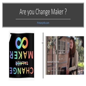Change maker | PDF