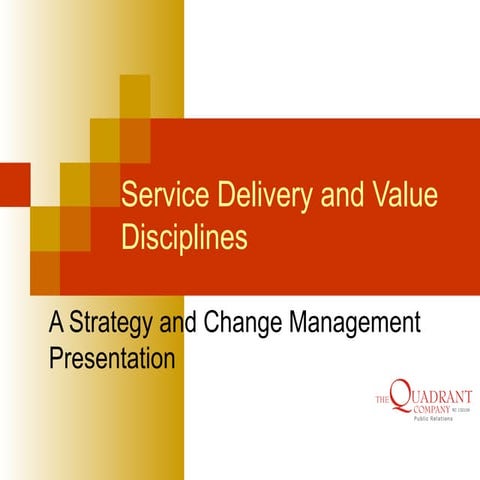 Change and Service Delivery | PPT