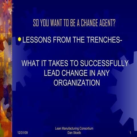 Change And Why It Fails | PPT