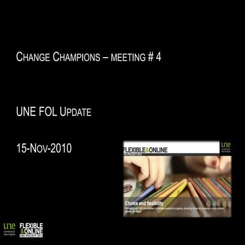 Change Champions Slidepack 4 | PPTX