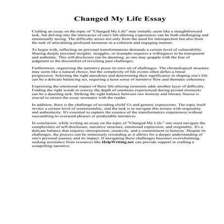 Changed My Life Essay.pdf