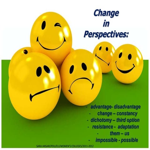 Change in Perspectives | PPT