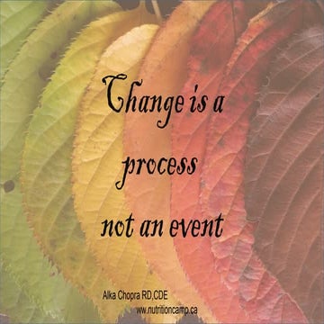 Change is a process | PPT | Substance Abuse | Diseases and Conditions