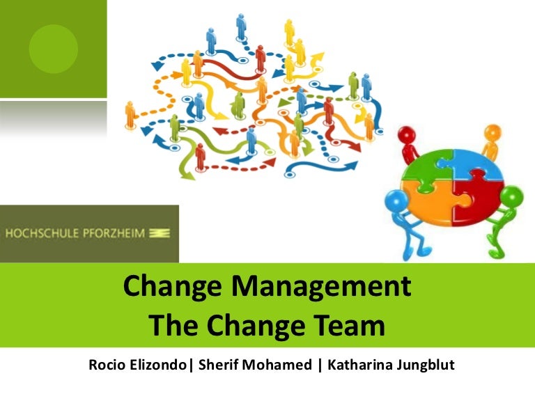 Change management - the change team