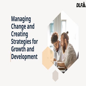 Change Management Strategies.............. | PPTX