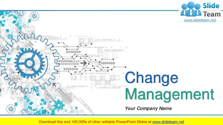 Change Management PowerPoint Presentation Slides