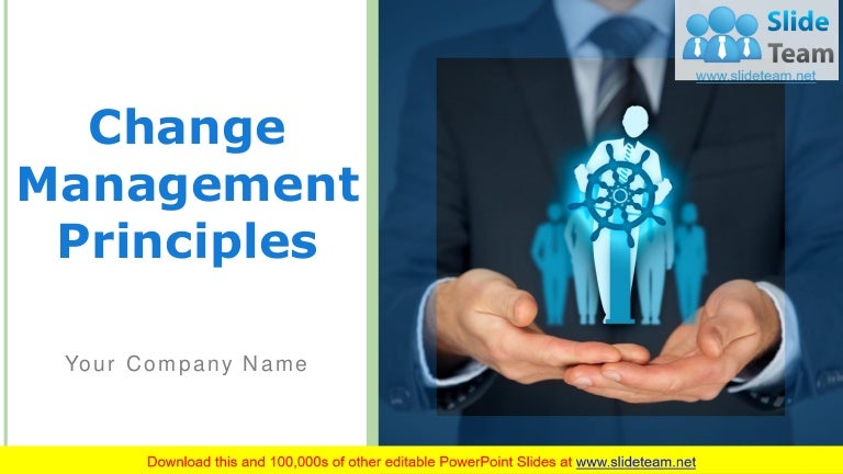 Change Management Principles PowerPoint Presentation Slides