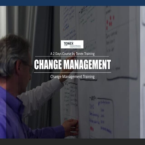 Best change management training for employees and leaders - Tonex ...