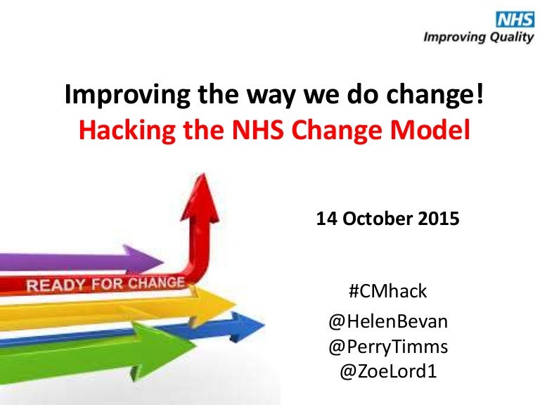The hack day for the NHS Change Model