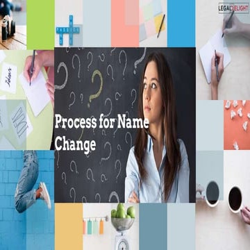 Change of Name Company | PPTX