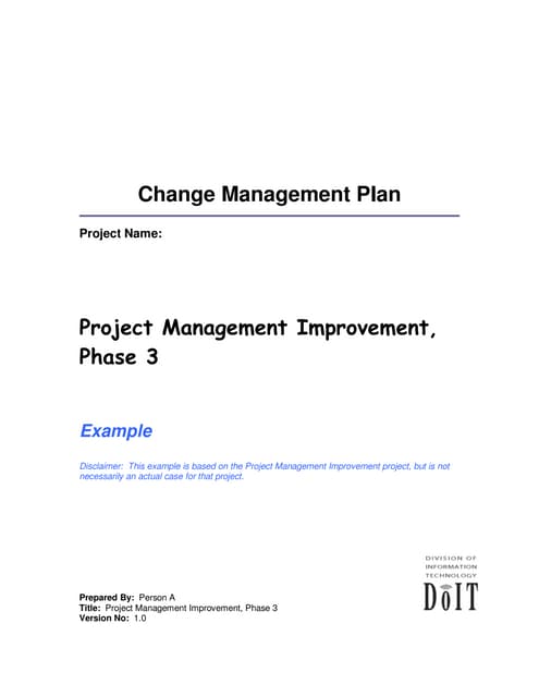CMI Presentation on Organisational Change Maturity Model | PPTX
