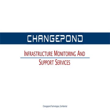 Changepond infrastructure support_services | PDF
