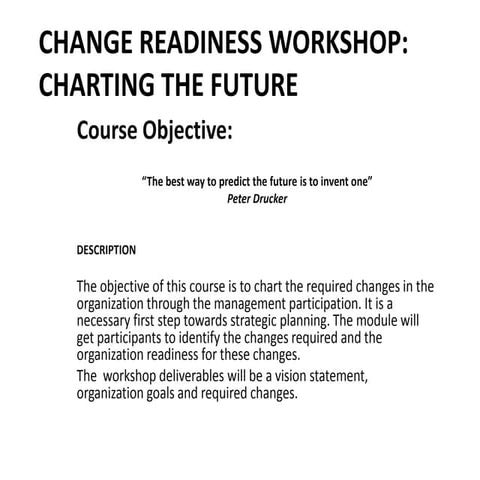 Change Readiness | PPTX