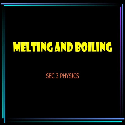 Changes of state | PPT