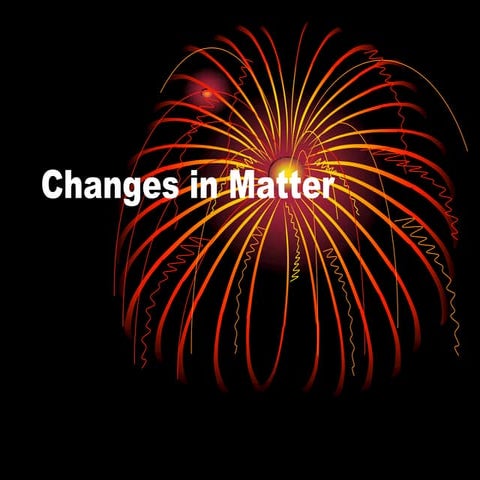 Changes In Matter | PPT