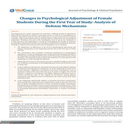 Changes in psychological adjustment of female - MedCrave Online ...