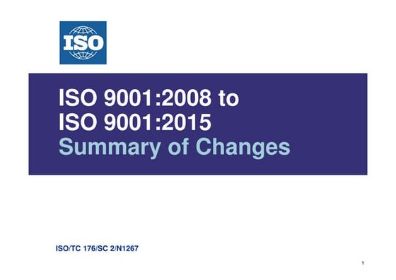 ISO 9001, 14001, 45001 (IMS) basics training material | PDF