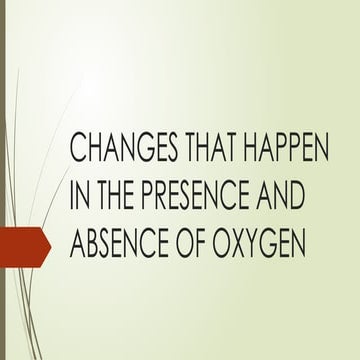 Changes that Happen in the Presence and Absence of Oxygen.pptx
