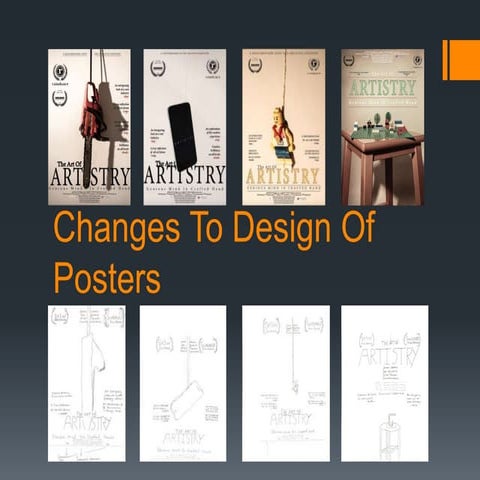 Changes to design - Posters | PPTX | Technology & Computing