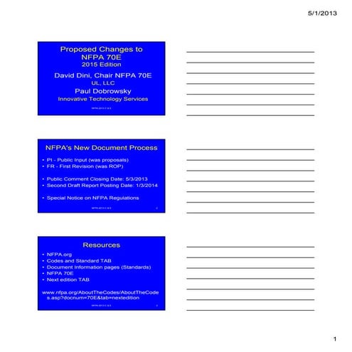2015 nfpa 70 e changes | PPTX
