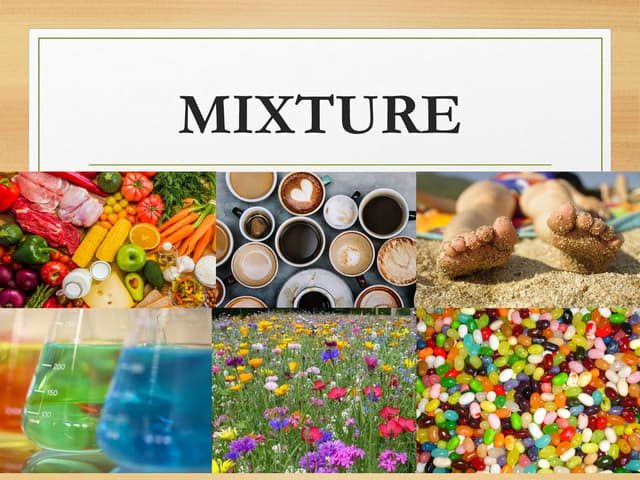 Mixtures- Science Grade 6 | PPTX