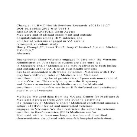 Chang et al. BMC Health Services Research (2015) 1527 DOI .docx ...