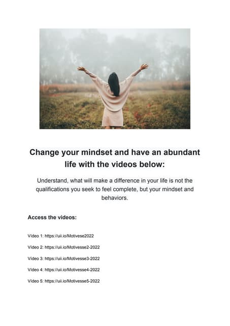 EVERYTHING STARTS IN YOUR MIND | PDF