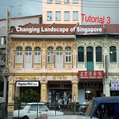 Changing Landscape Tutorial 3 | PPT