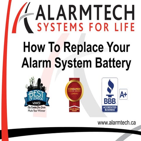 How To Replace Your Alarm System Battery | PDF