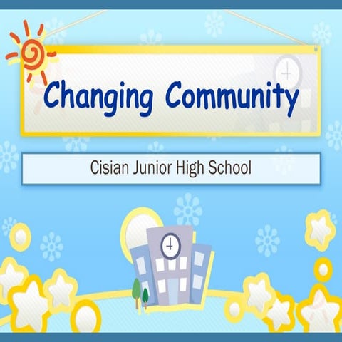Changing community new | PPT