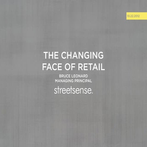 The Changing Face of Retail | PDF