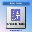 Changing Places Sign