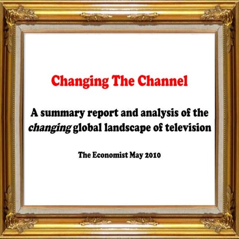 How TV is adapting to change | PPT