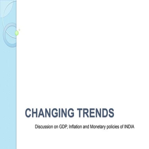 Changing trends | PPTX