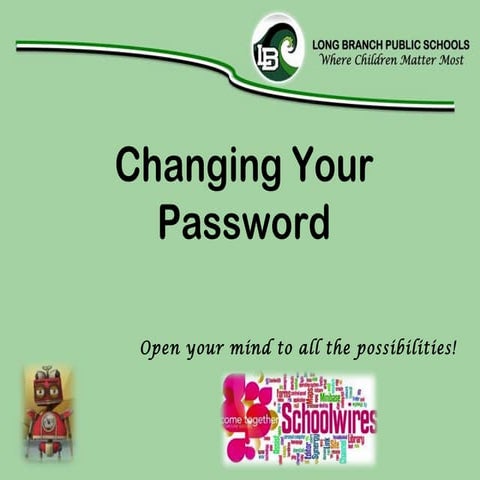 Changing your password | PPT