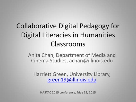 Dlf2012 slides | PPT