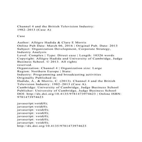 Channel 4 | PPT